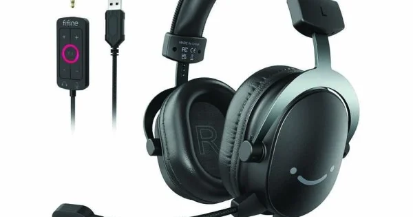 Fifine AmpliGame H9 Headset With USB Controller | Fifine BD Official