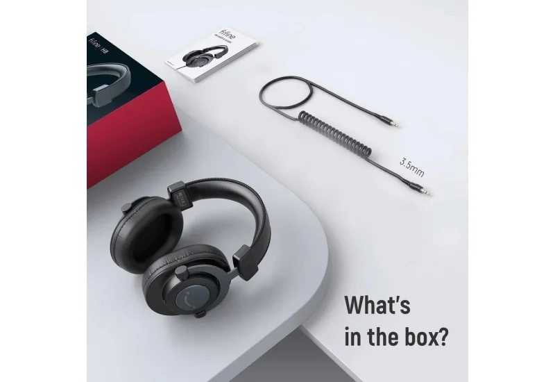 Fifine H8 3.5mm Headphone With 50mm Dynamic Driver | Fifine BD