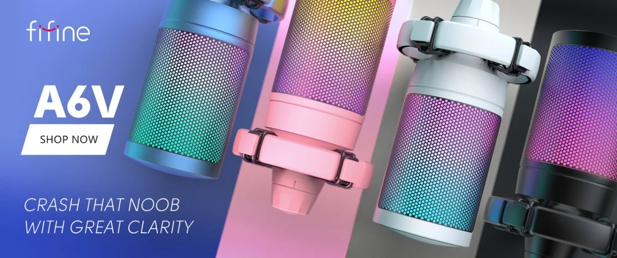 FIFINE BD | Stream & Record Mics | Headsets | Audio Interfaces ...